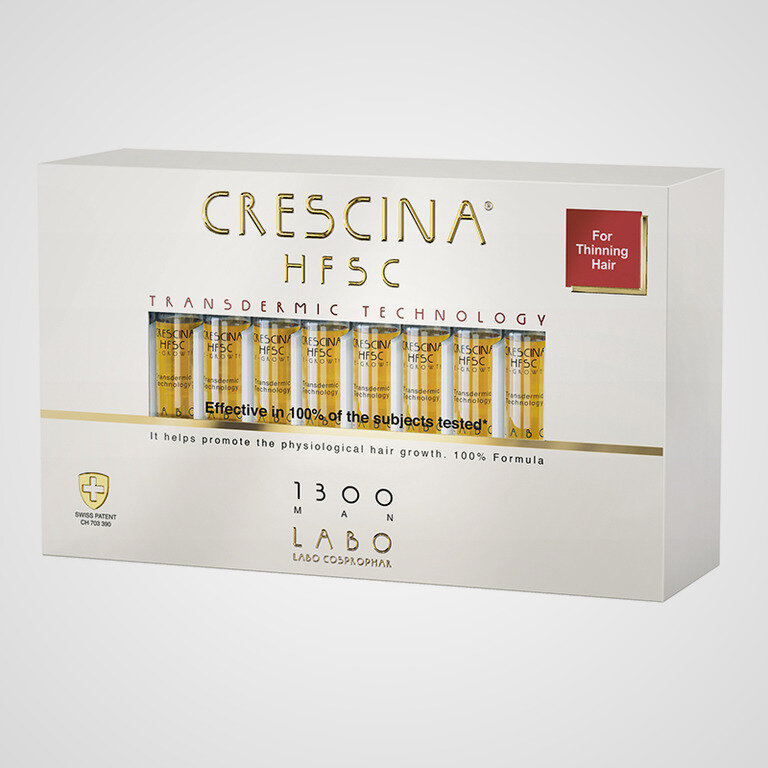 Лосьон для стимуляции роста волос для мужчин 1300 20 амп CRESCINA Hfsc 100% Re-Growth 1300 Лосьон 20 АМП