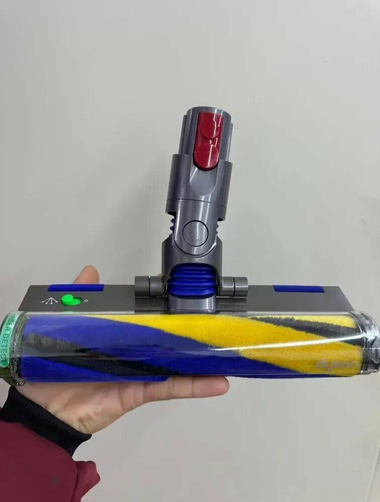 Щётка с лазером с мягким валиком Fluffy только для Dyson V12 SV20 SV30