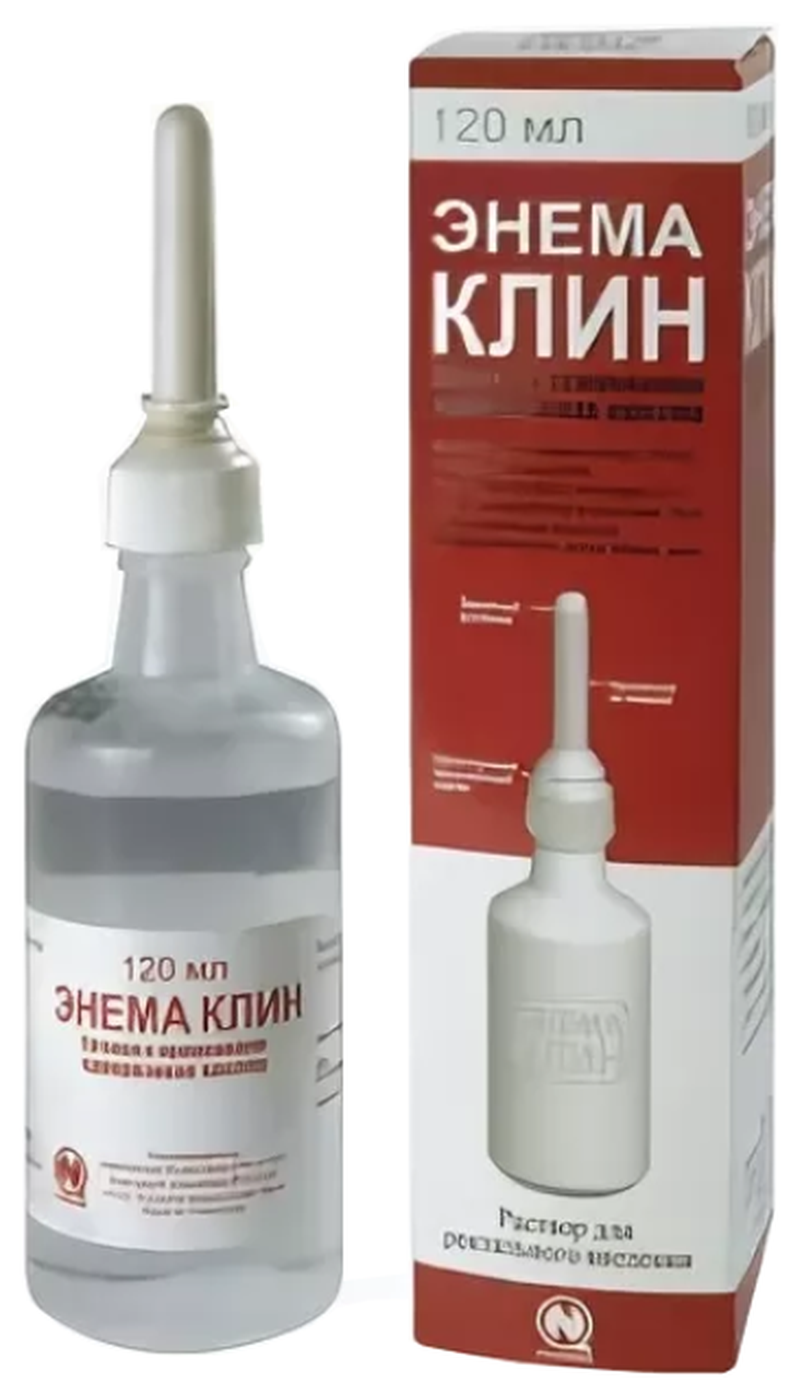 Энема клин р-р 120 мл клизма №1