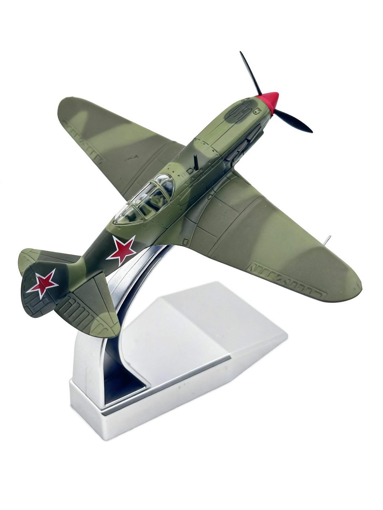 Модель советского истребителя МиГ-3 в масштабе 1:72, изготовленная из АБС-пластика, подходит для домашнего использования, коллекционирования и в качестве подарка к праздникам.