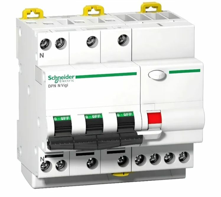 Schneider Electric A9D31740 дифф. АВТ. Испания DPN N VIGI 4П 6КА 40A C 30МA AC