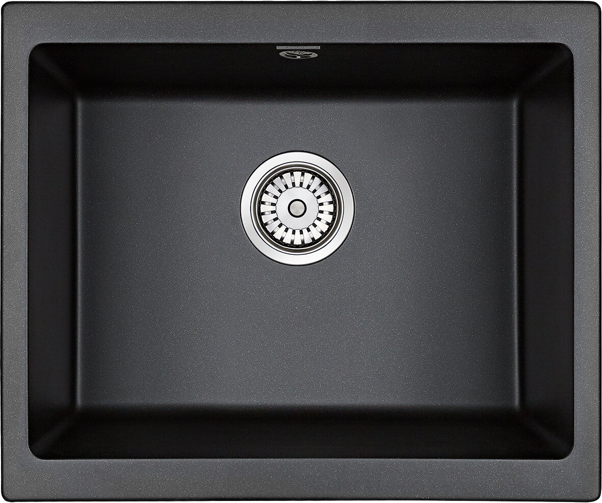 Мойка кухонная Paulmark Gera 60 PM205546-BL из искусственного камня IT-Granit, черный