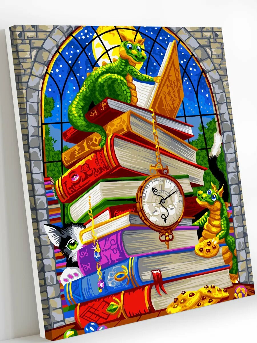 Картина по номерам Hobby Paint Время почитать