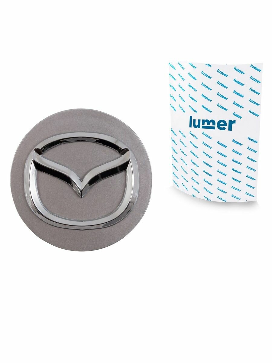 Центральная заглушка литого диска для а/м Mazda / Мазда GJ6G37192, G22C37190A, G22C37190, lumer LM00162