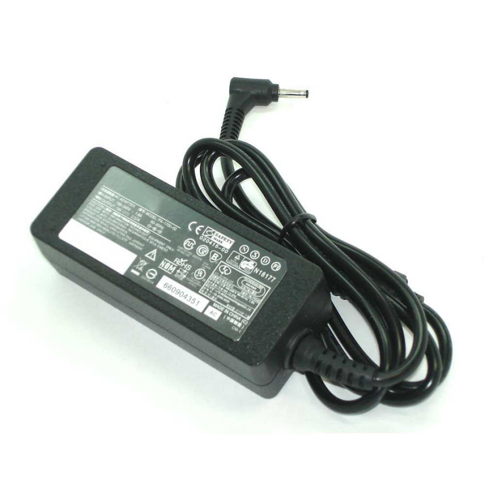 Зарядка для ноутбука Acer 19V 2.37A 45W 3.0x1.1mm (PA-1700-02), Aspire Switch: SW5-111, SW5-171, Aspire S5: S5-371, Aspire R7: R7-371, черная, HC/OEM