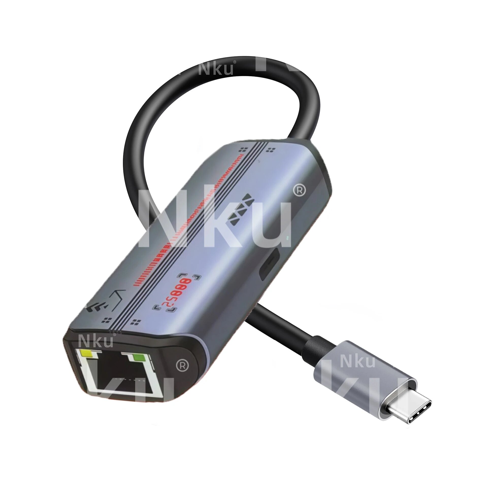 Адаптер USB C nku Ethernet 2.5 Гбит/с Style B