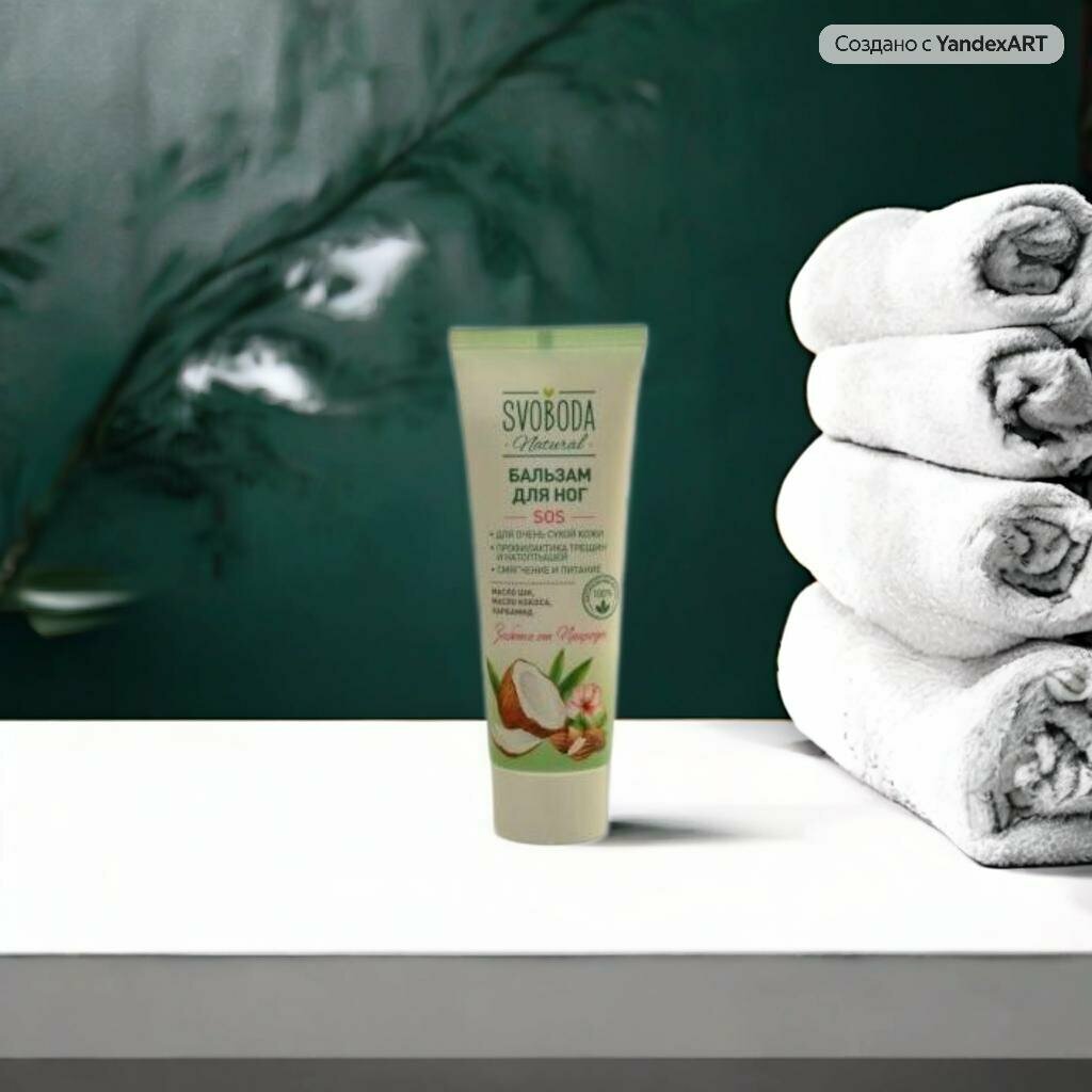 Бальзам для ног Свобода "SOS", для очень сухой кожи, 77 гр, 1 шт
