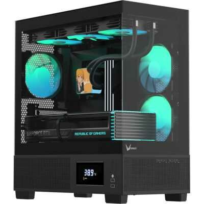 Корпус Crystal E1M Black