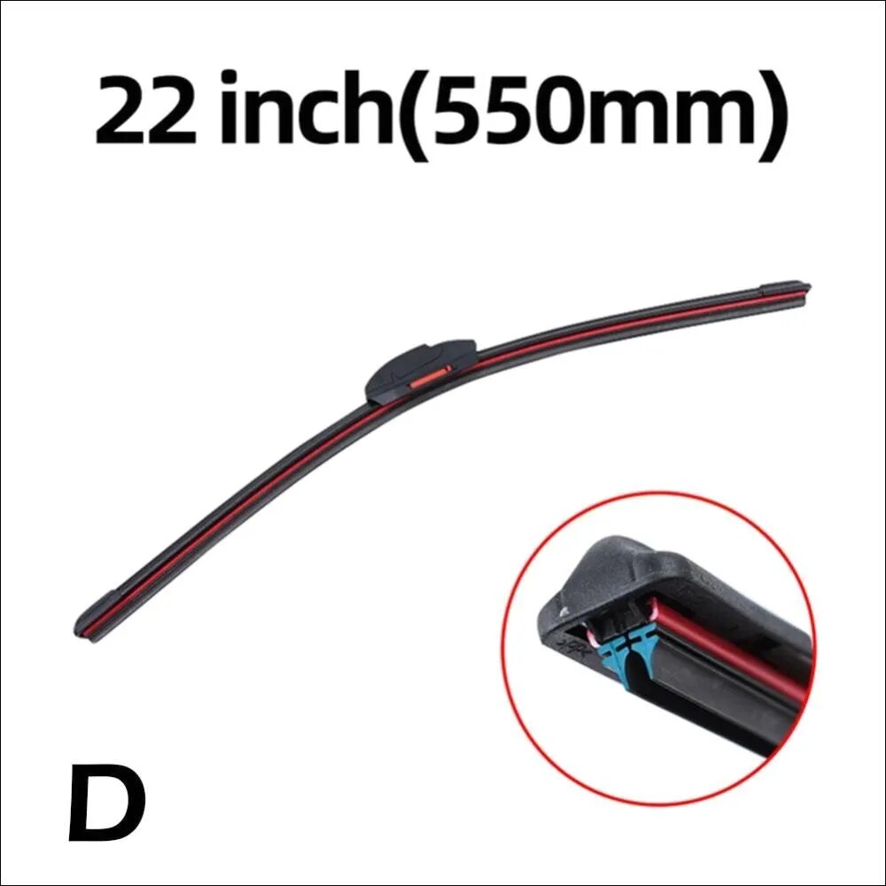 Щетка стеклоочистителя Гибридная, арт. 22 inch, 55 см