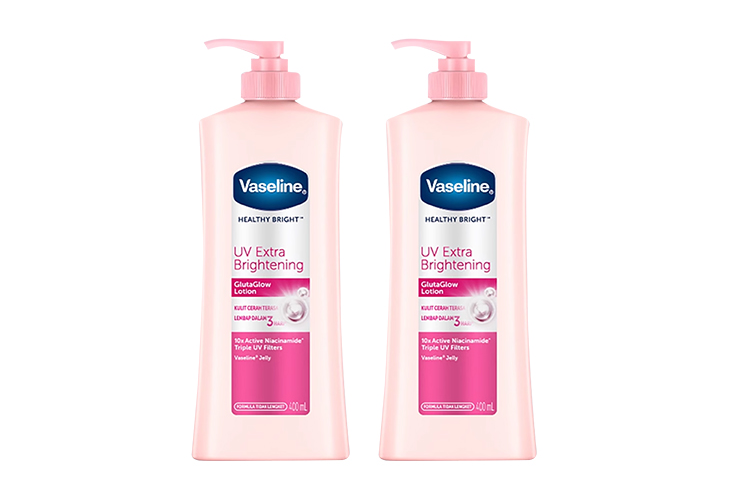 Лосьон для тела унисекс VASELINE Vitamin B3 Ниацинамид, 400 мл х 2