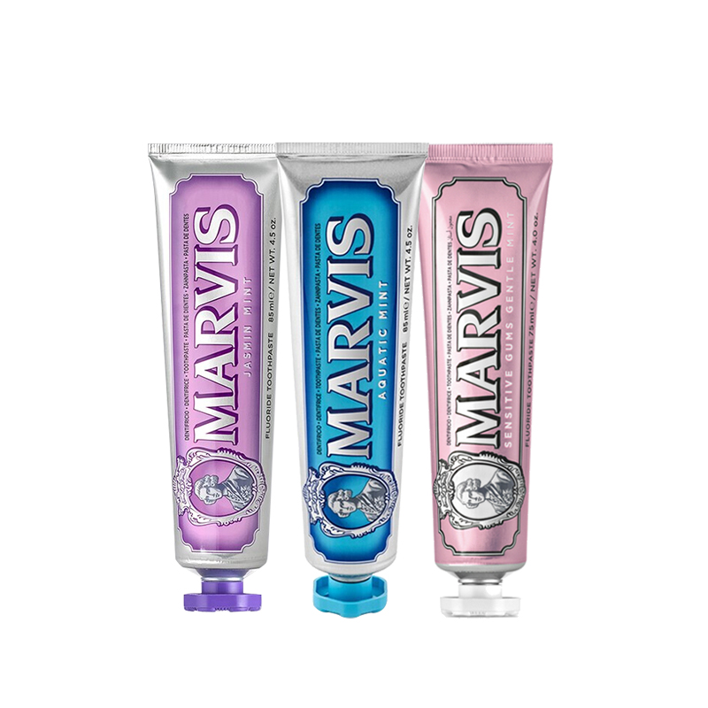 Набор зубных паст унисекс Marvis Flower Sea Mint, 2/3/4 шт