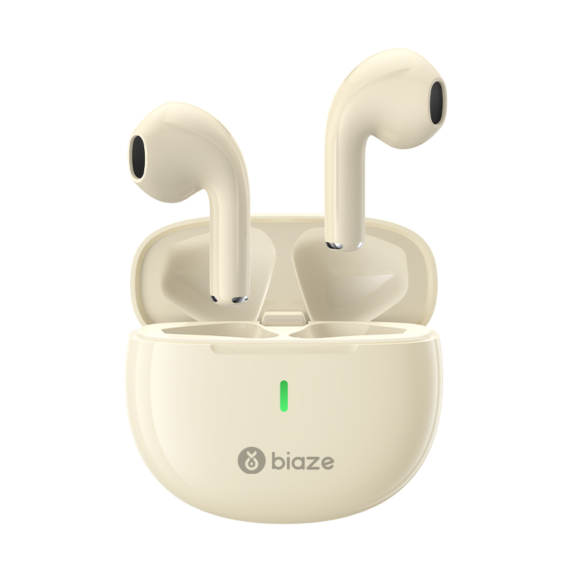 Беспроводные наушники унисекс BIAZE 6085403, Bluetooth 5.0, время работы до 20 часов, черные
