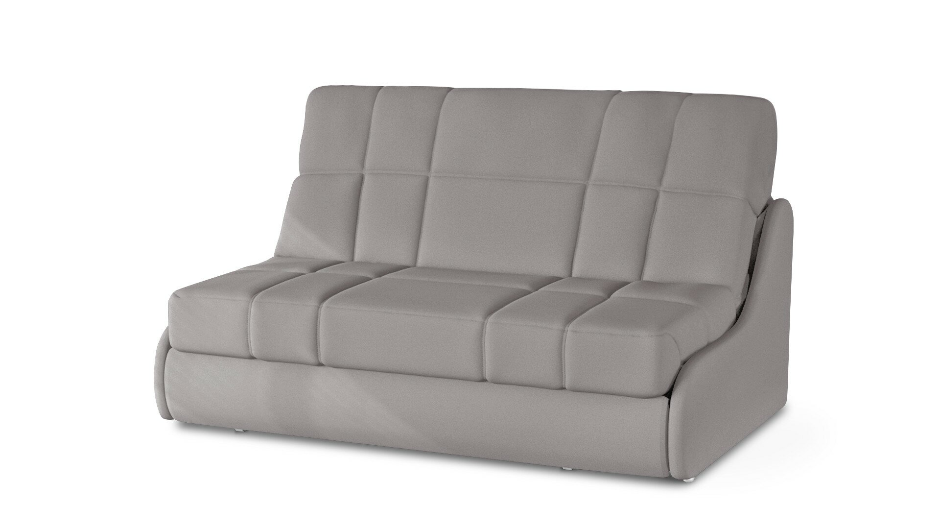 Диван Истван Лайт Velutto 19 NEW 166x105x88 см, серый Велютто, аккордеон GOODFORM