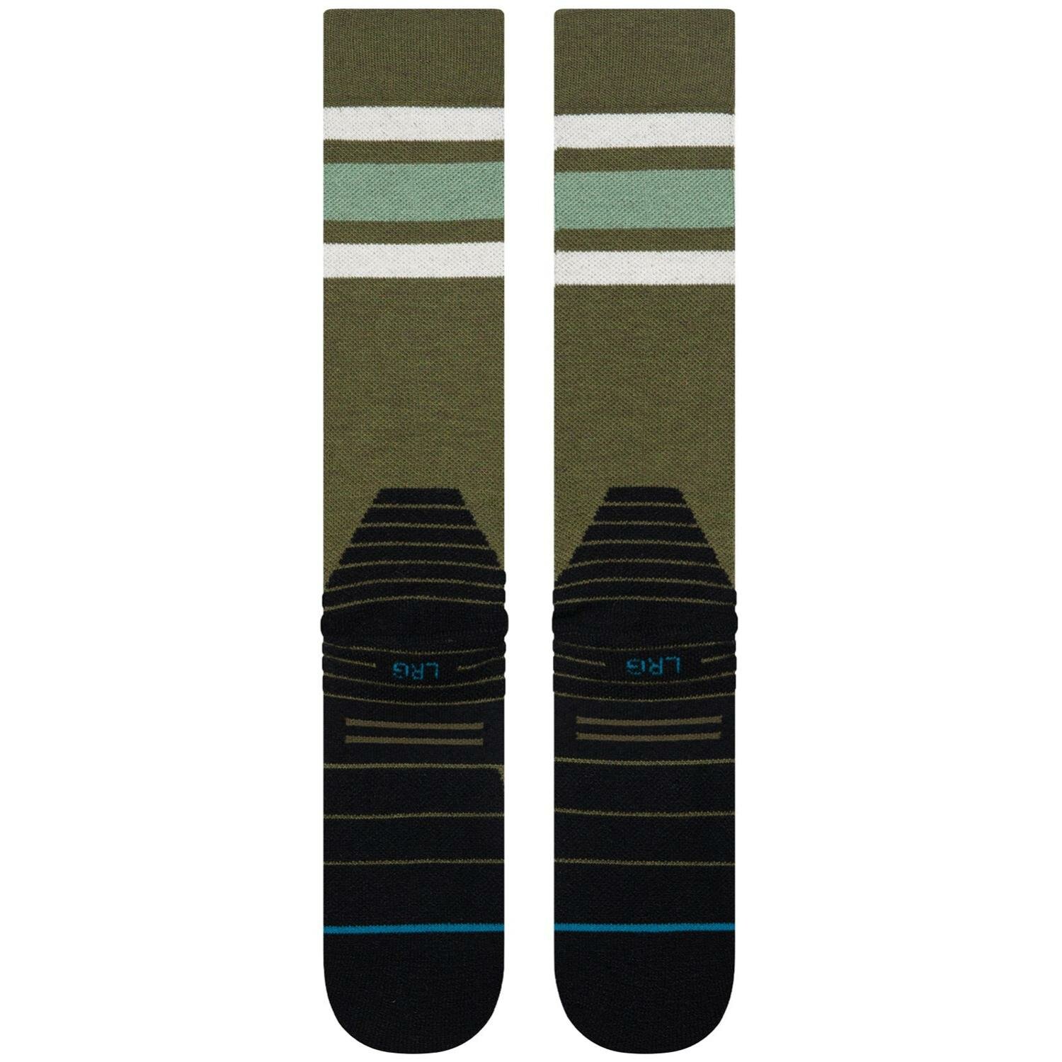 Термоноски Stance Термоноски Stance Boyd Mid Wool Snow, размер M, оливковый — фото 1