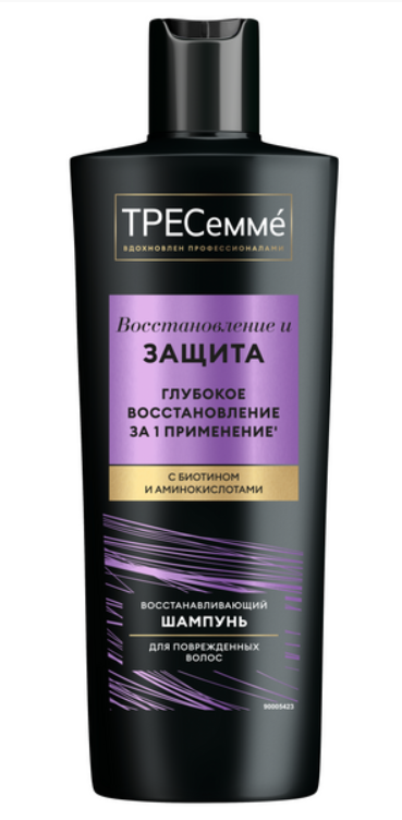 Тресемме Шампунь для волос "Восстанавливающий" 400мл