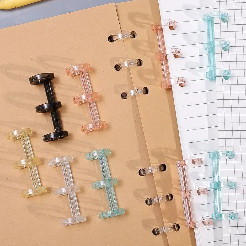 Переплетное кольцо с 3 отверстиями и большим шагом, 1 шт.