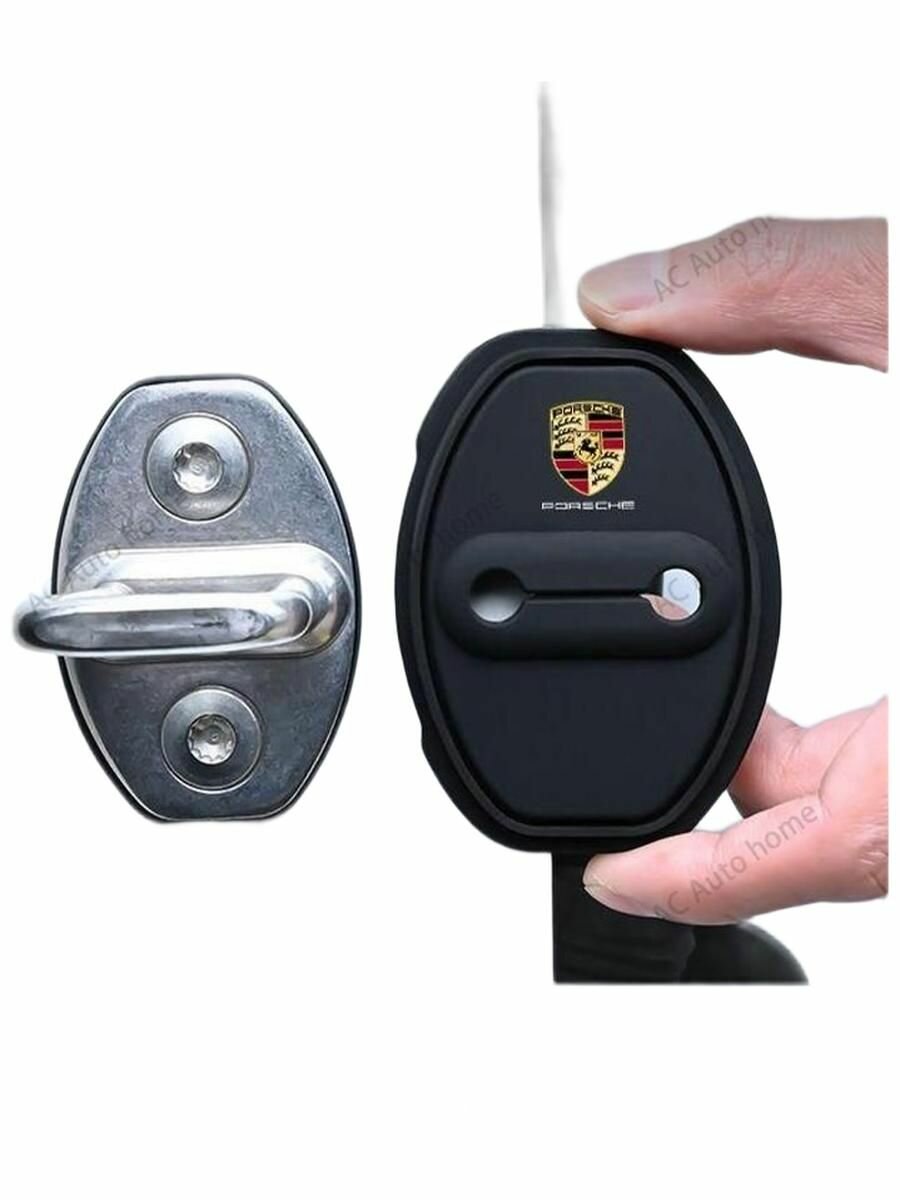 Porsche Аксессуары - 4 шт x Cayenne/Macan/Panamera/911 Защитная пряжка для замка двери Многоцветный 4 шт