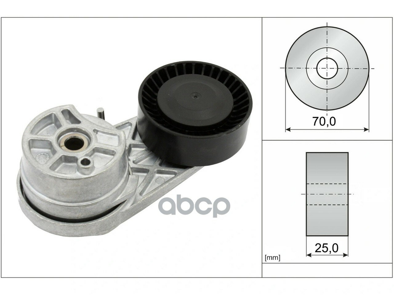 534 0725 10_Натяжитель ремня Ina арт. 534072510