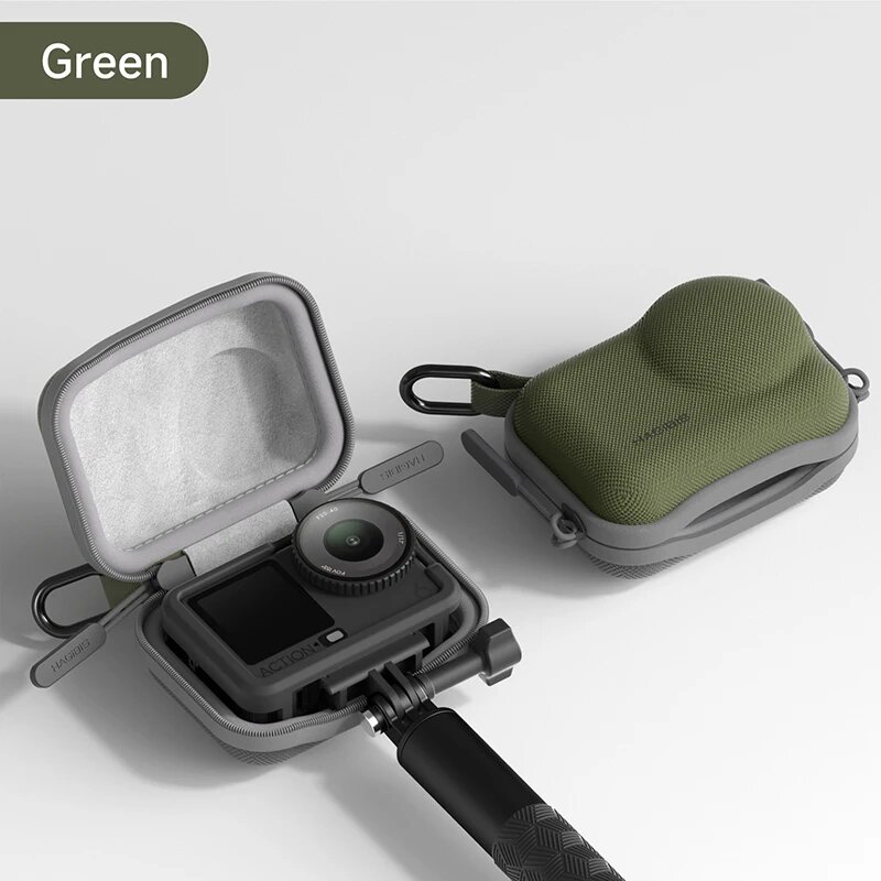 Чехол Hagibis для DJI Osmo Action 5/6/4/3 Green, Зеленый