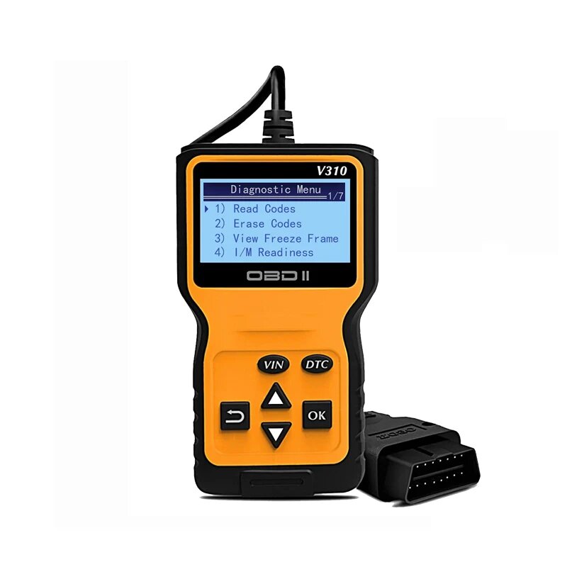 Сканер OBD2 2025 V310 OBD2 Считыватель кодов Автоаксессуары ELM327 OBDII EOBD Инструмент сканирования считывания/прозрачных неисправностей Автомобильный диагностический инструмент
