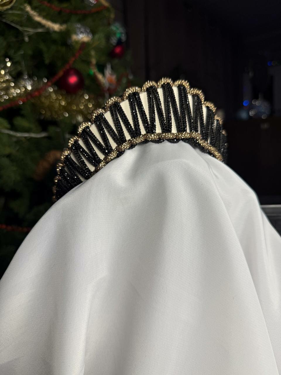 Кокошник Ободок в Русском Стиле Стразовый Блестящий