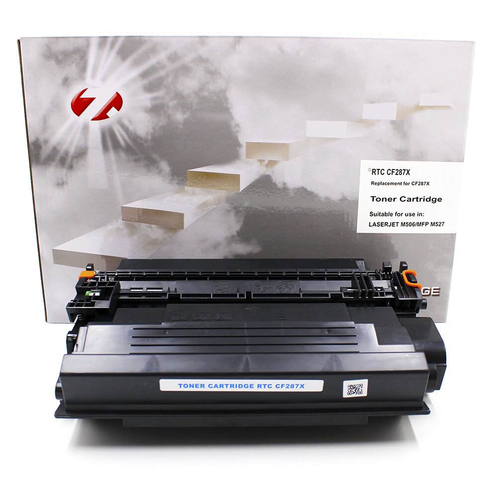 Тонер-картридж 7Q CF287X для HP LJ M506, LJ M527 (Чёрный, 9000 стр.)