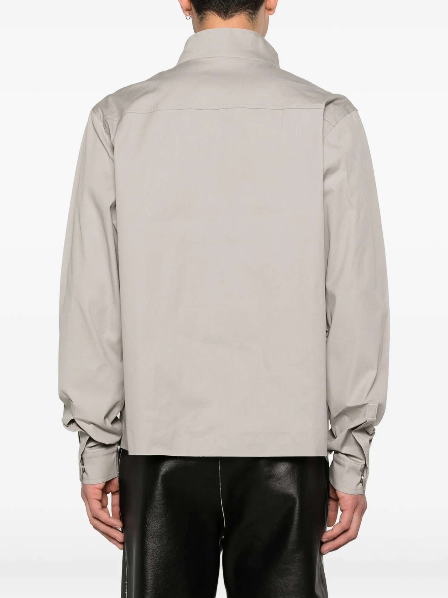 Куртка Rick Owens Mock-neck jacket, размер 48, разноцветный — фото 1