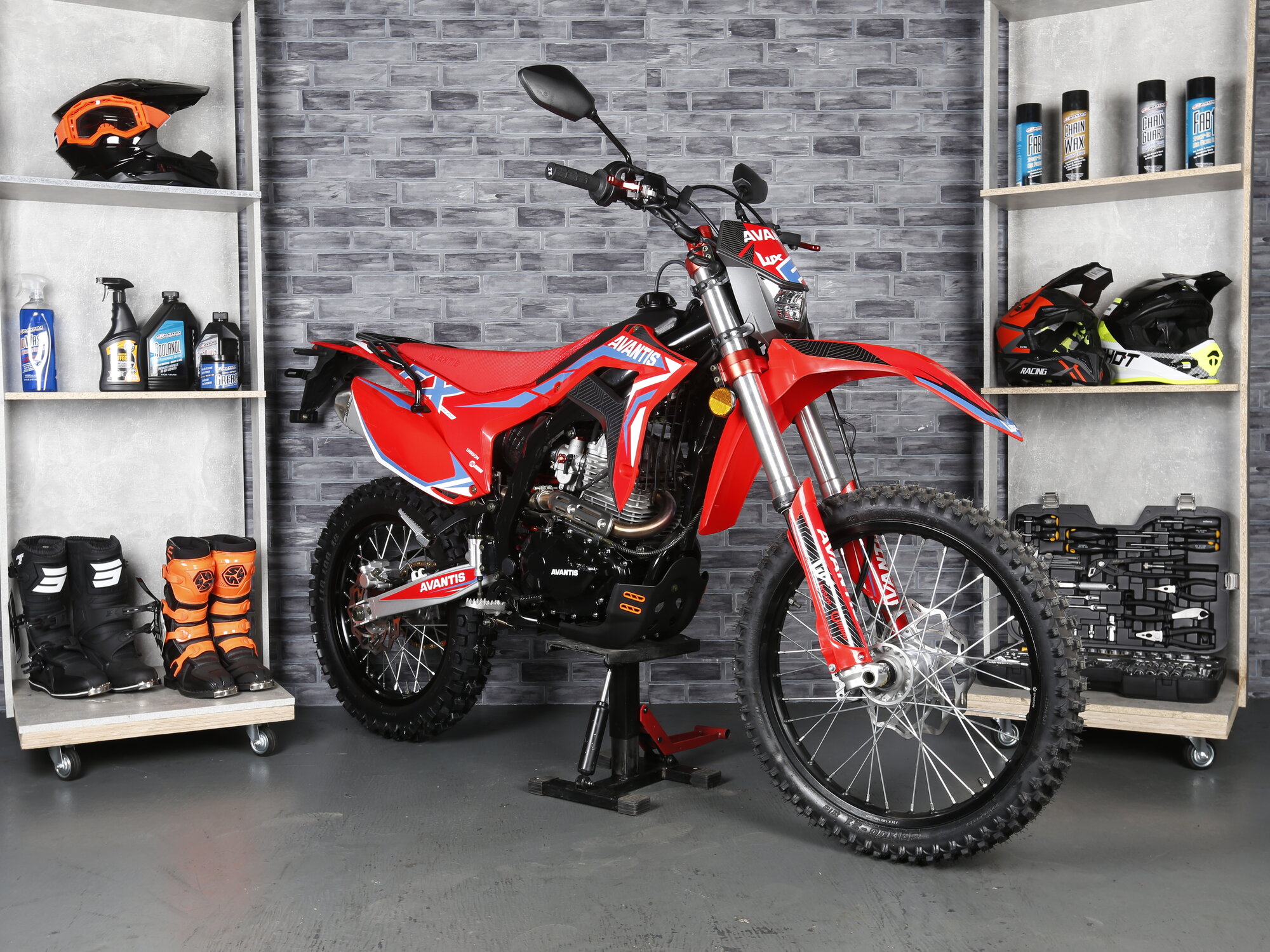 Мотоцикл Avantis FX New Lux (аналог CRF, двигатель PR300), с ПТС