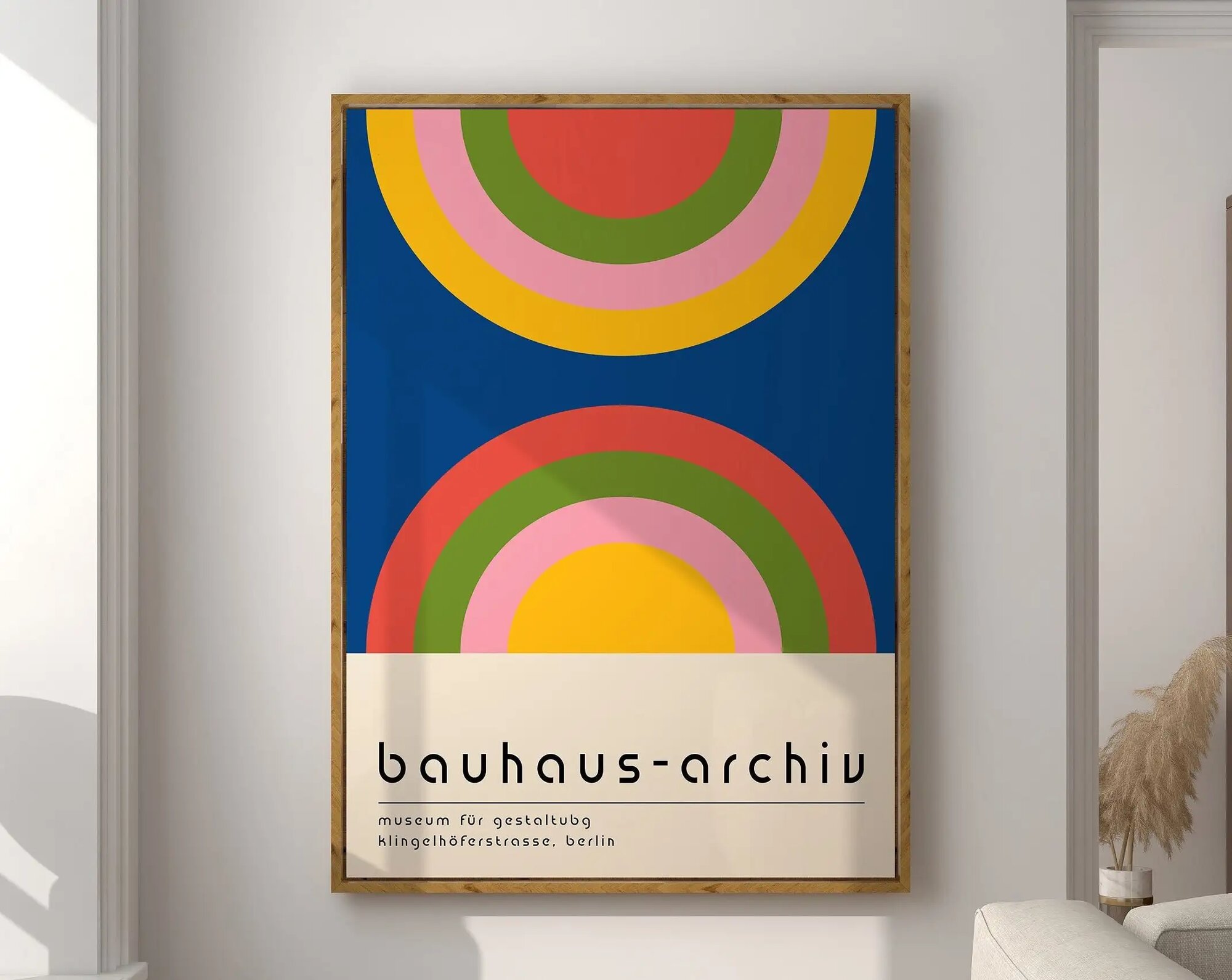 Абстрактная геометрическая картина Botanical Canvas Prints
