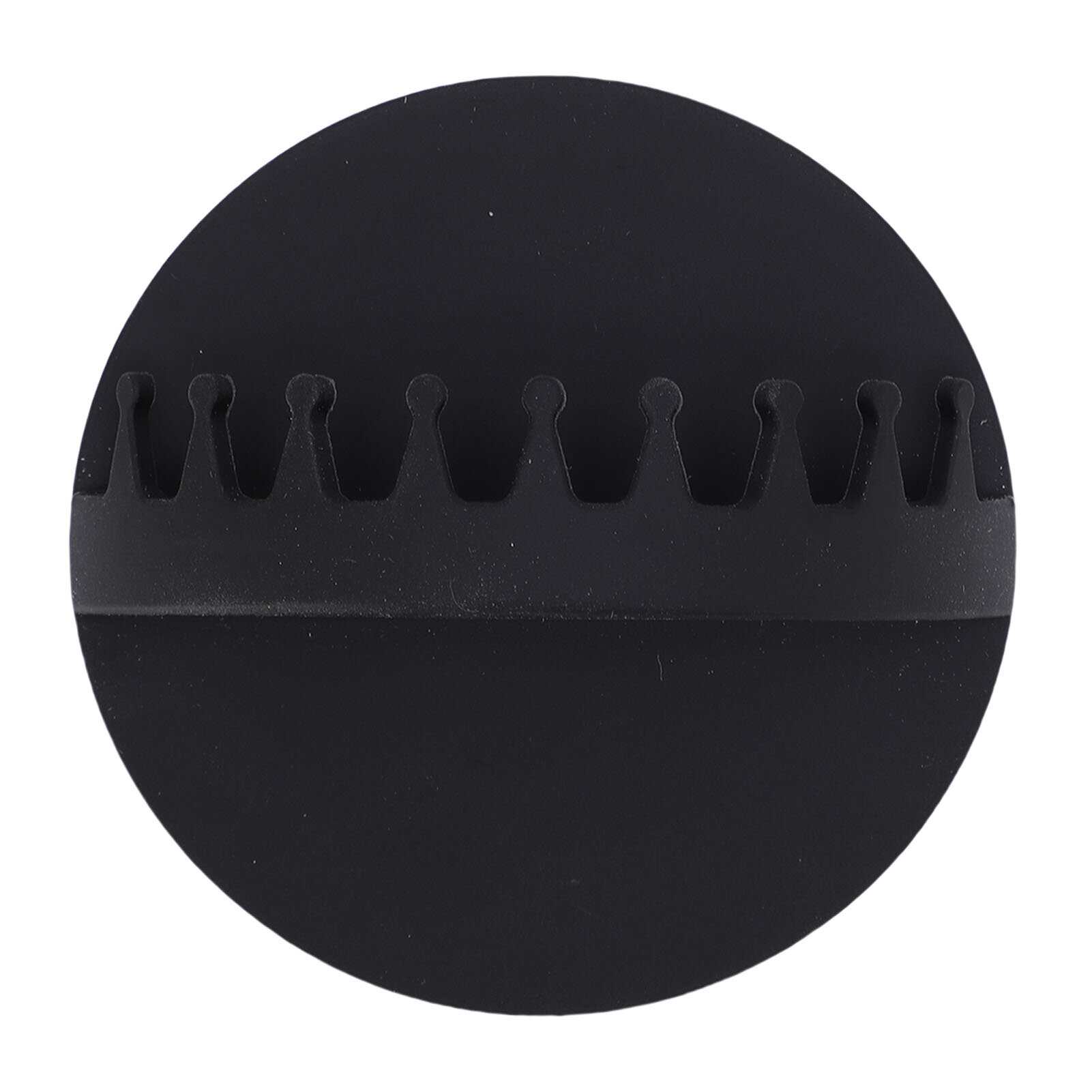 Настенный уловитель волос для душа, присоска, легкое хранение, универсальный силиконовый коллектор для волос для ванной комнаты, черный