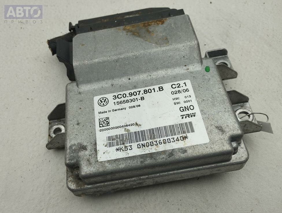 Блок ручника (стояночного тормоза) Volkswagen Passat B6