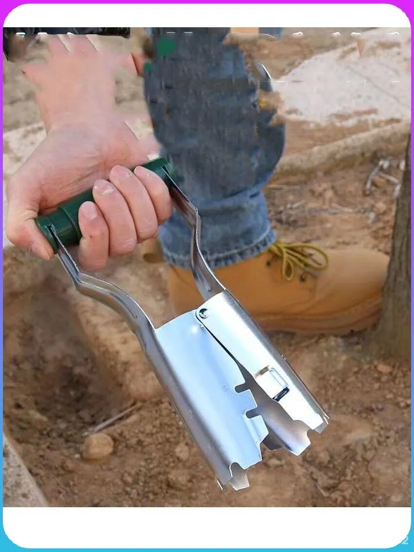 Сеялка ручная, Нержавеющая сталь, рукоять Пластик