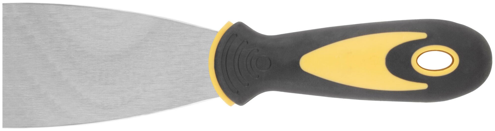 Шпатель, нерж. сталь, прорезиненная ручка 2" (50 мм)