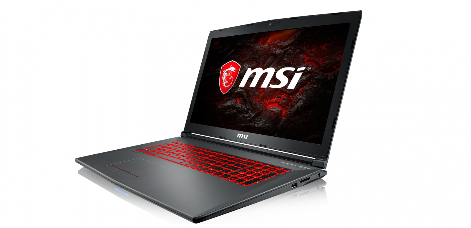 Ноутбук 17.3" MSI GV72 8RC-041XRU Intel Core i5 8300H 4GHz/RAM 16Gb/SSD 512Gb/HDD 1Tb/NVIDIA GeForce GTX1050 2Gb