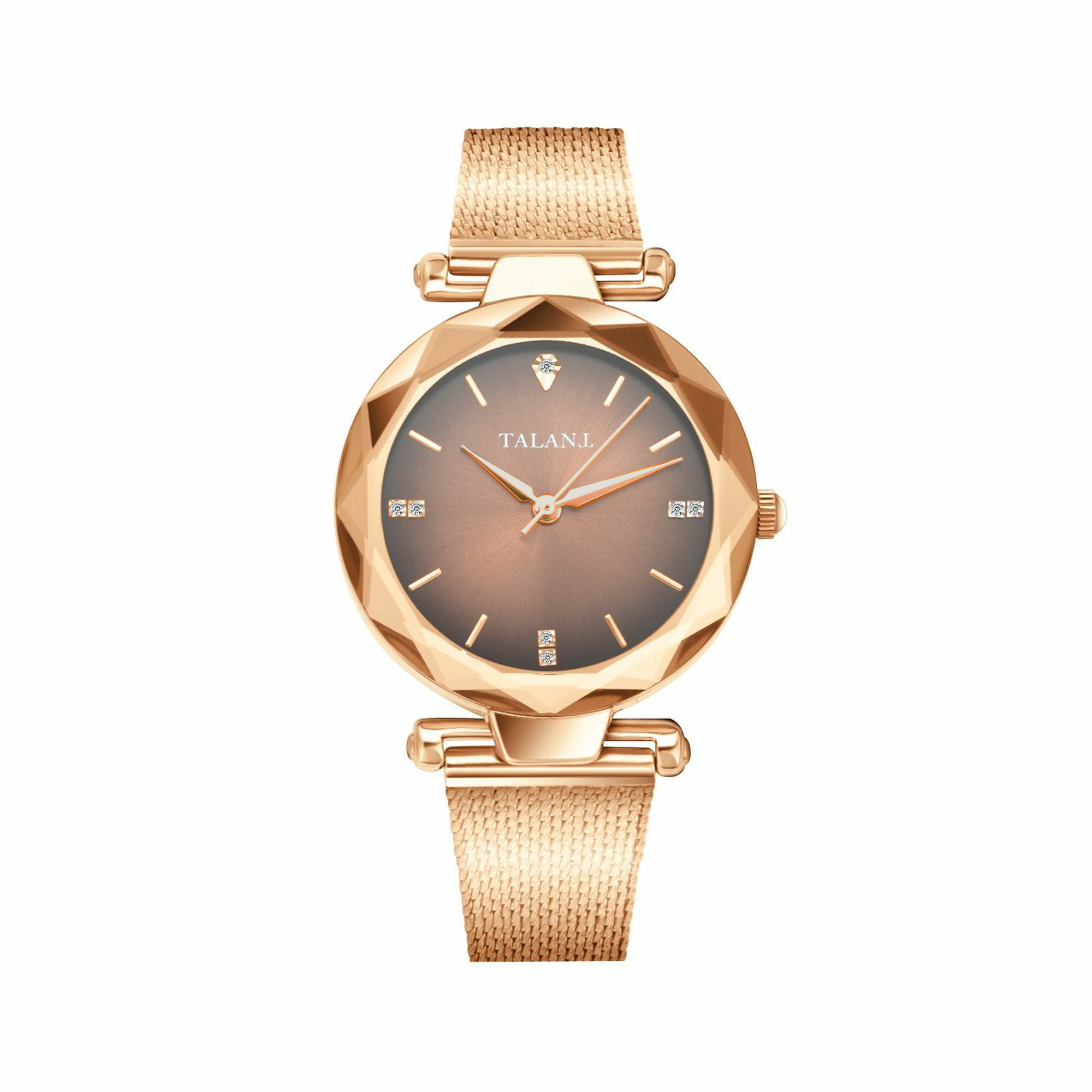 Наручные часы, нерж. сталь, кристалл