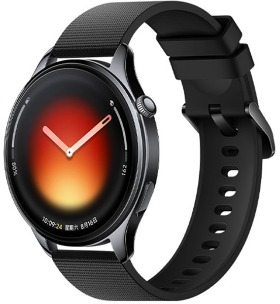 Умные часы Xiaomi Watch 5 (BHR07WRGL) Black Strap (Черный)