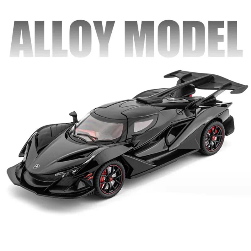 Модель Автомобиля Apollo IE Intensa Emotion В Масштабе 1:24 - Металлическая Литая Модель Гоночного Суперкара Со Звуковыми Эфф.