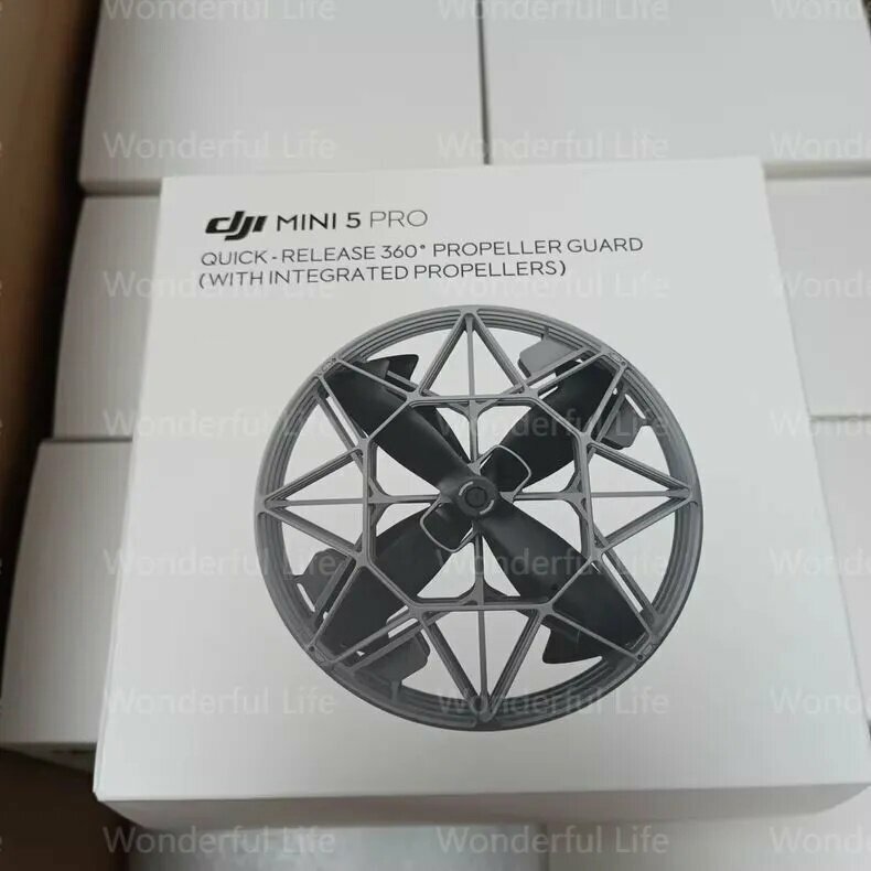 Защита винтов Mini 5 Pro - Быстросъемный полный комплект защиты винтов с пропеллерами для безопасных полетов в помещении(включая лопасти весла)