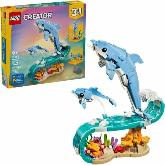 Конструктор Lego Creator 31385 Красивые дельфины