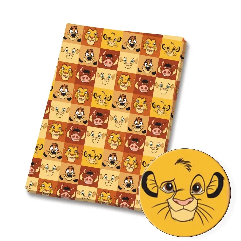Текстиль BEAST KINGDOM с мультяшным принтом 140x50 см 100 cotton, 30473