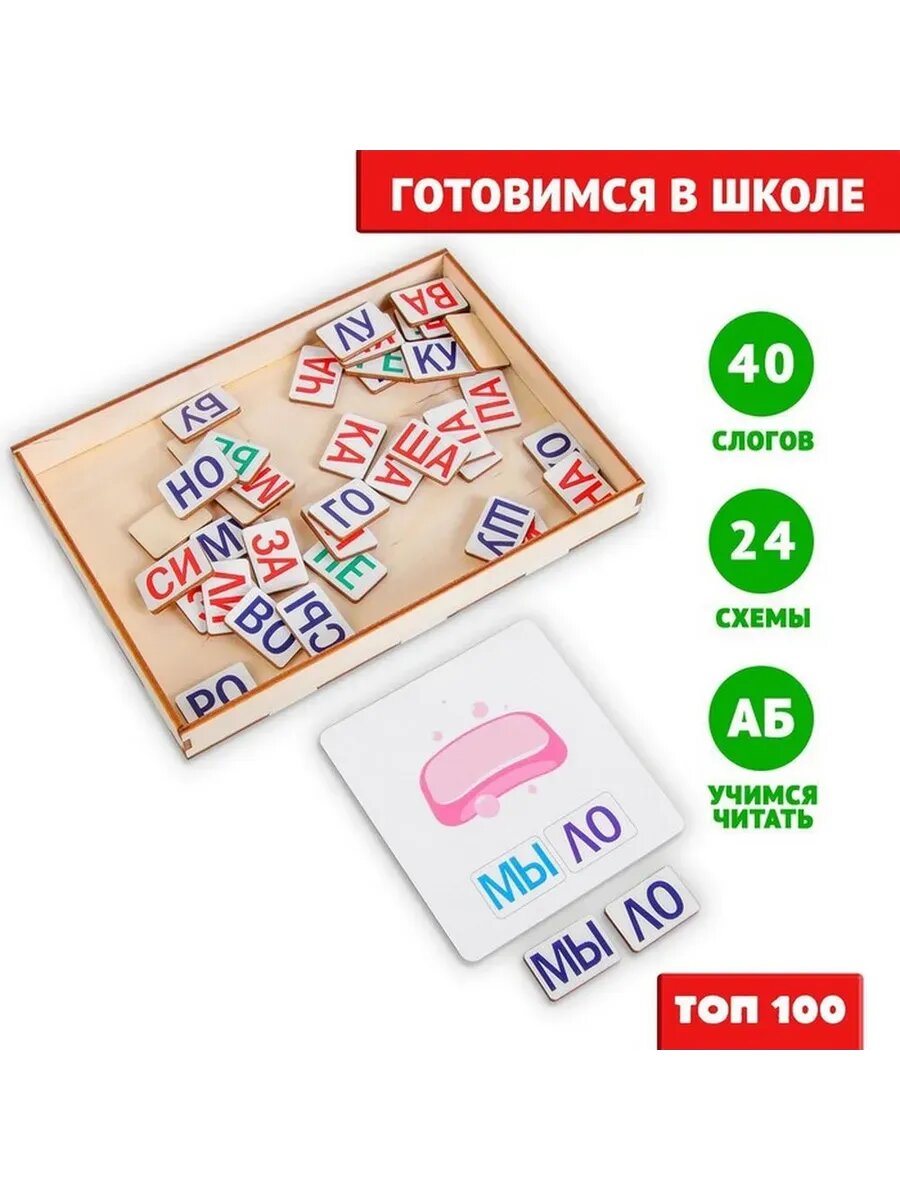 Обучающая игра для освоения чтения по слогам