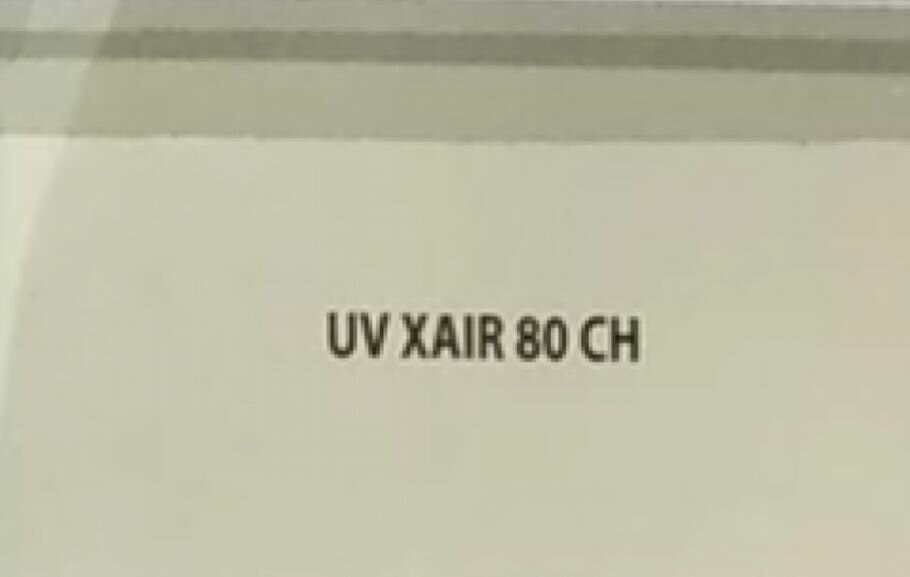 Атермальная тонировка UltraVision XAIR CH 80% светло-зеленый 20м*152см рулон
