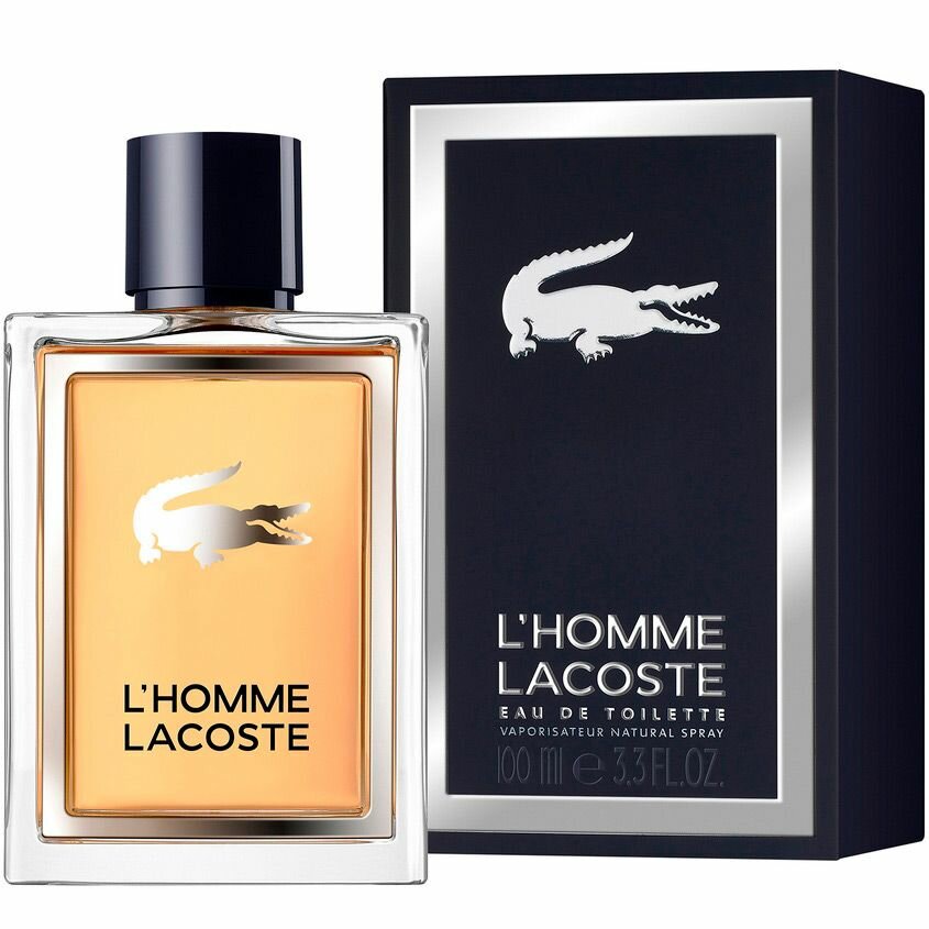 Lacoste L`Homme Lacoste туалетная вода 100мл, аромат для мужчин