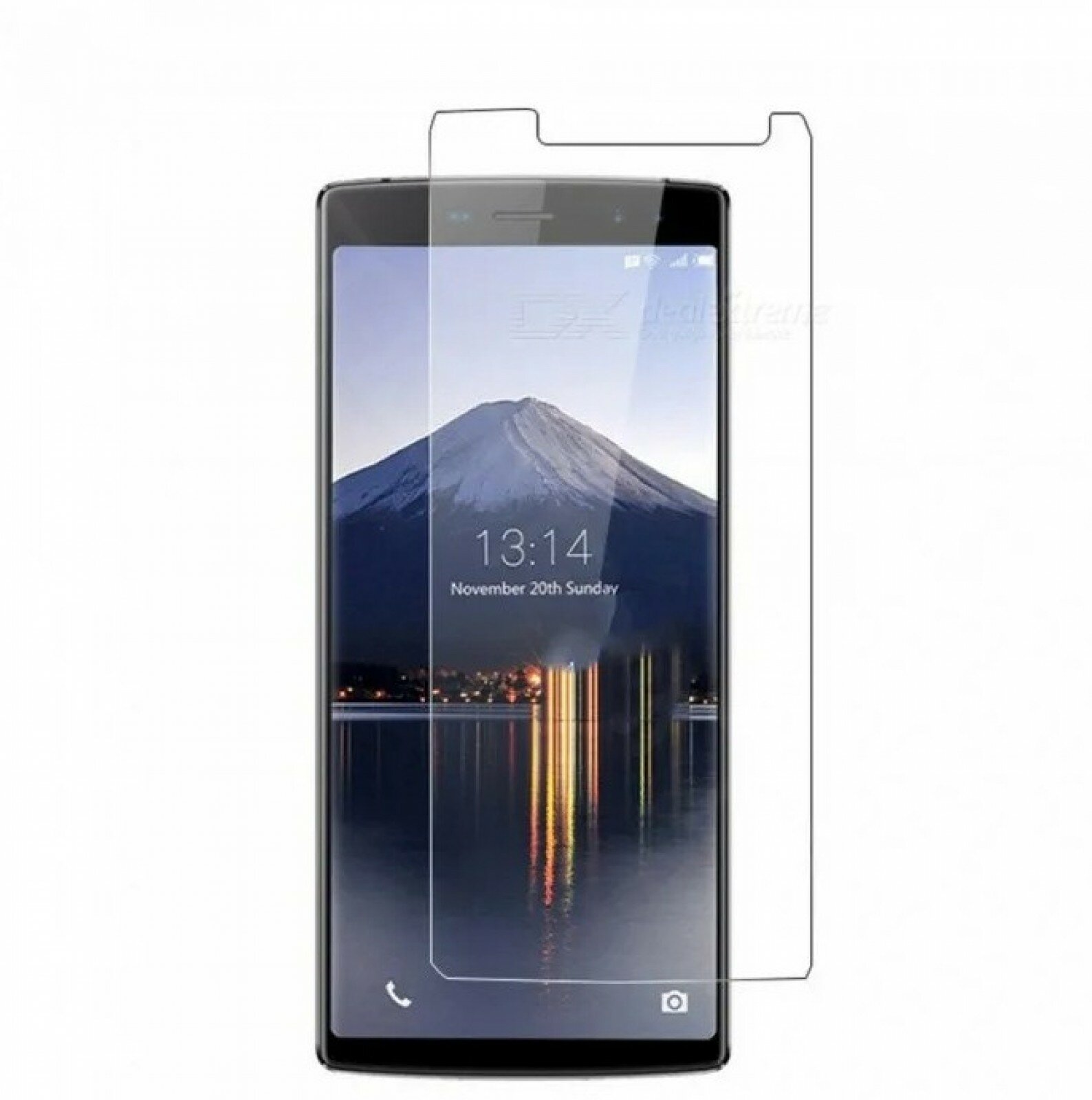 Защитное закалённое стекло MyPads для DOOGEE BL12000 Pro с противоударным покрытием
