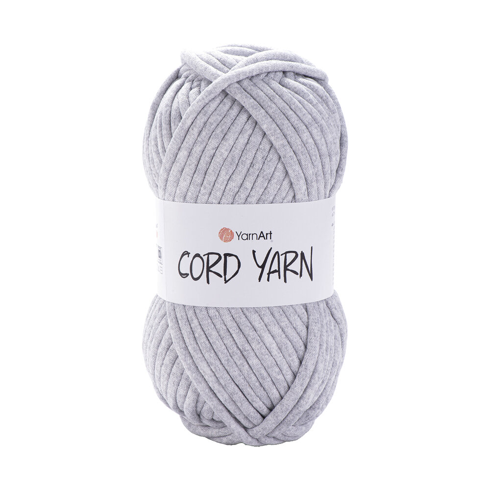 Пряжа для вязания YarnArt Cord yarn 756 светло-серый 250 гр/73 м 40% хлопок, 60% полиэстер