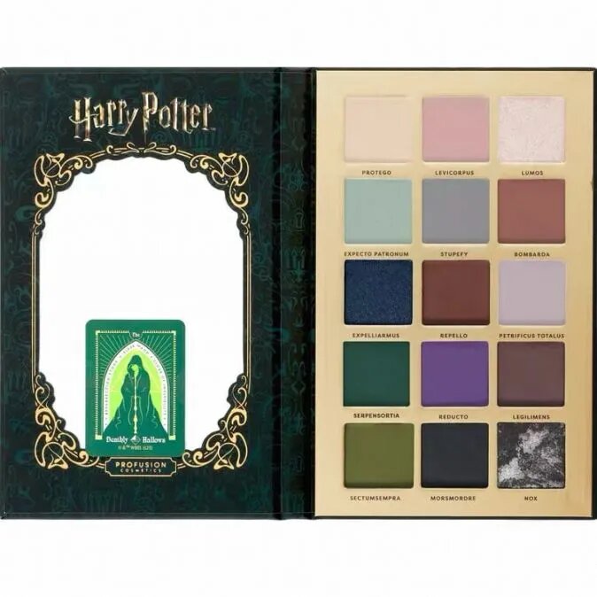 Profusion Cosmetics Совместное название на Хэллоуин Harry Potter Серия "Гарри Поттер"/15-цветная палитра теней для век