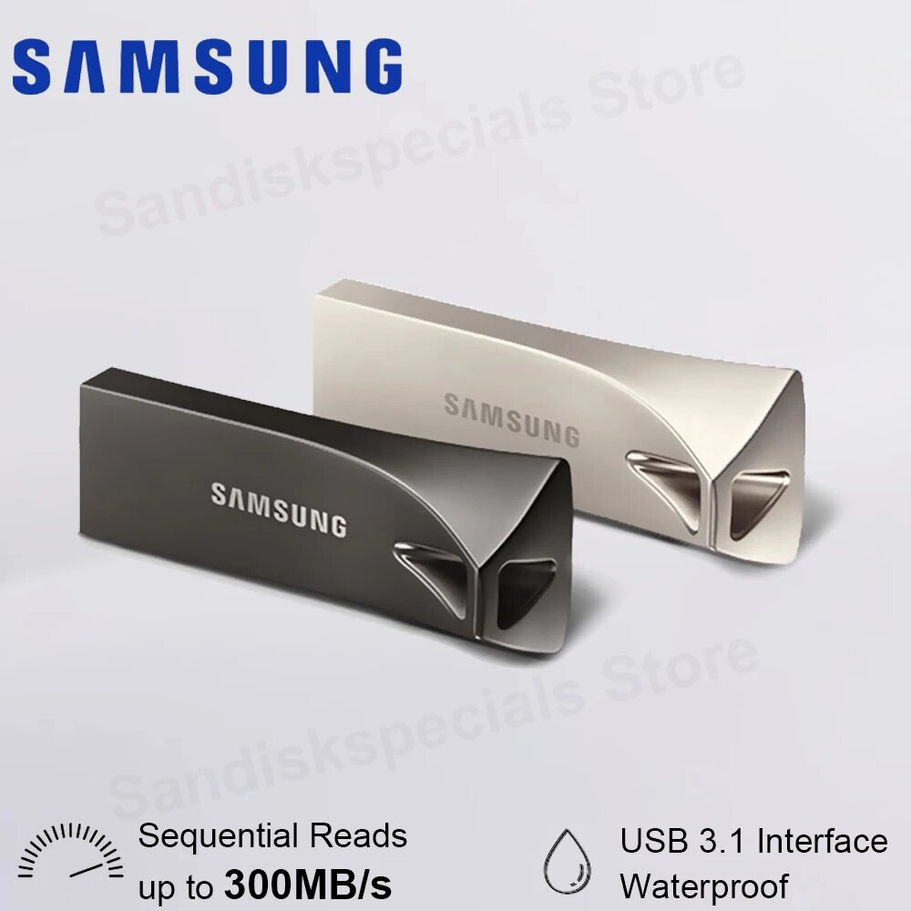 Samsung Flash Drive USB 3.1 BAR Plus 1 Piece, E4-256G — фото 1