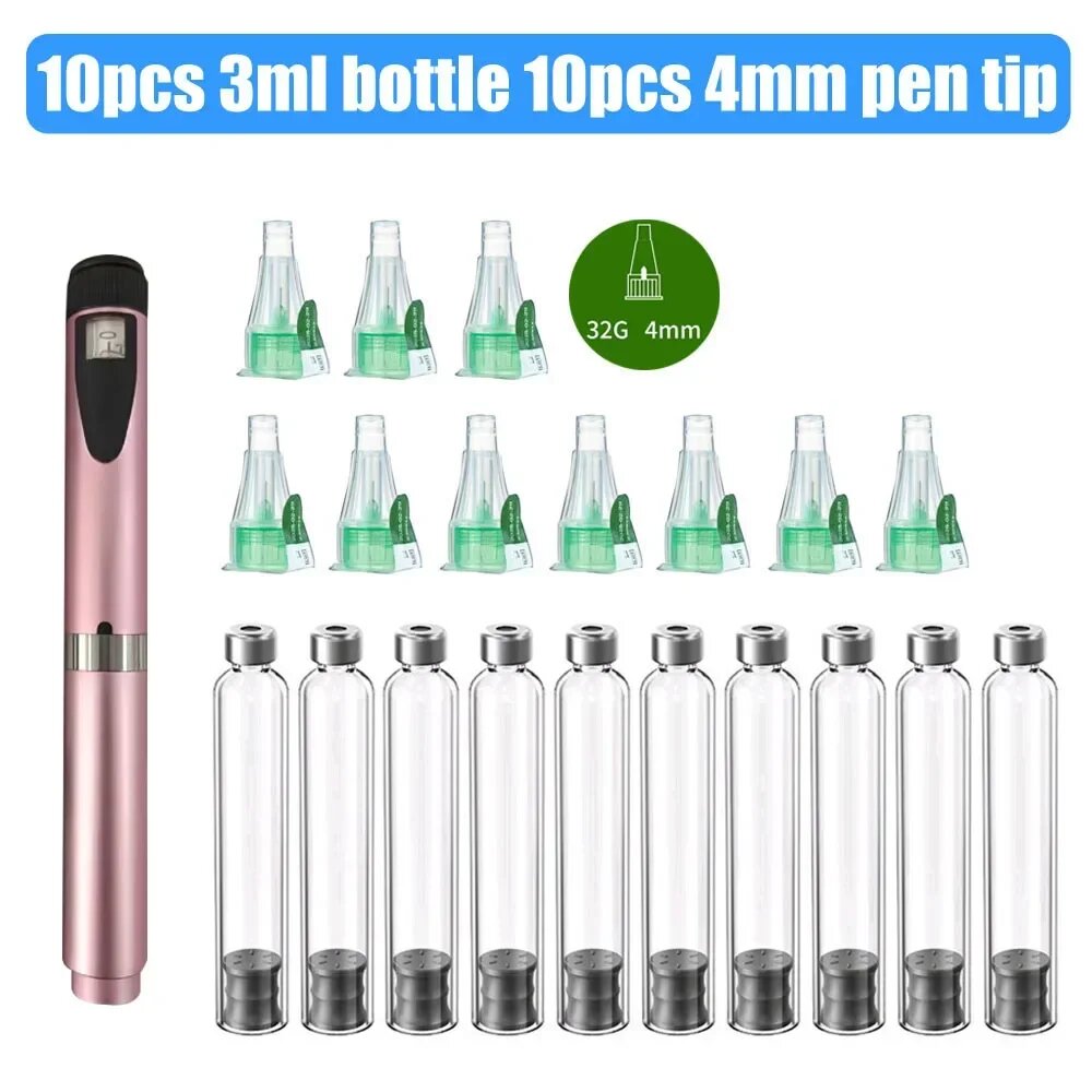 Инсулиновая ручка Magic Tattoo HDRSMTMED Pink Pen 4mm Tip