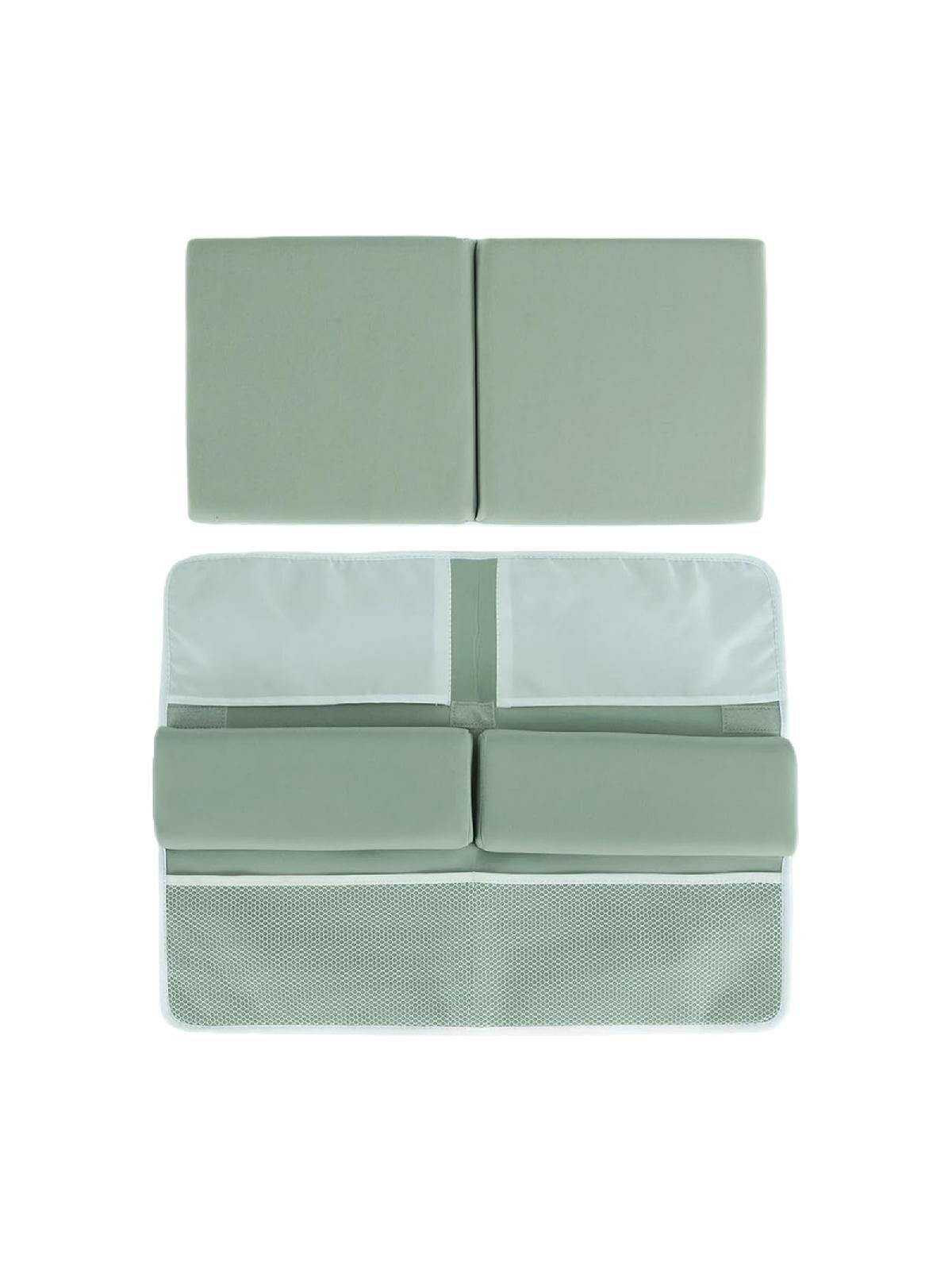 Наборы принадлежностей для купания младенцев, включая наколенники и налокотники для комфорта