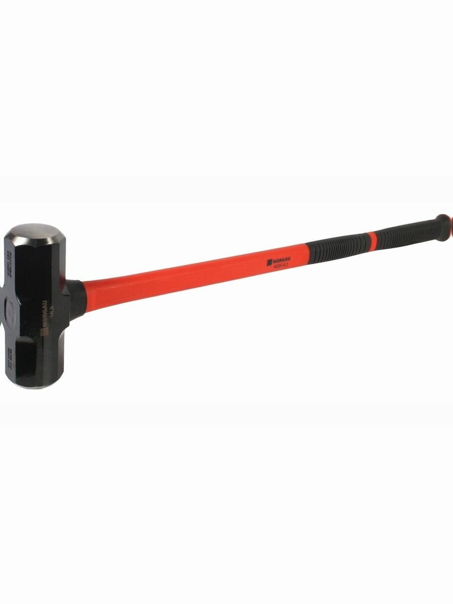 Кувалда NORGAU Industrial с бойком из специальной стали весом 6355 г и рукояткой из стекловолокна, 910 мм